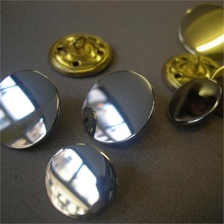 21mm Round Metal Button