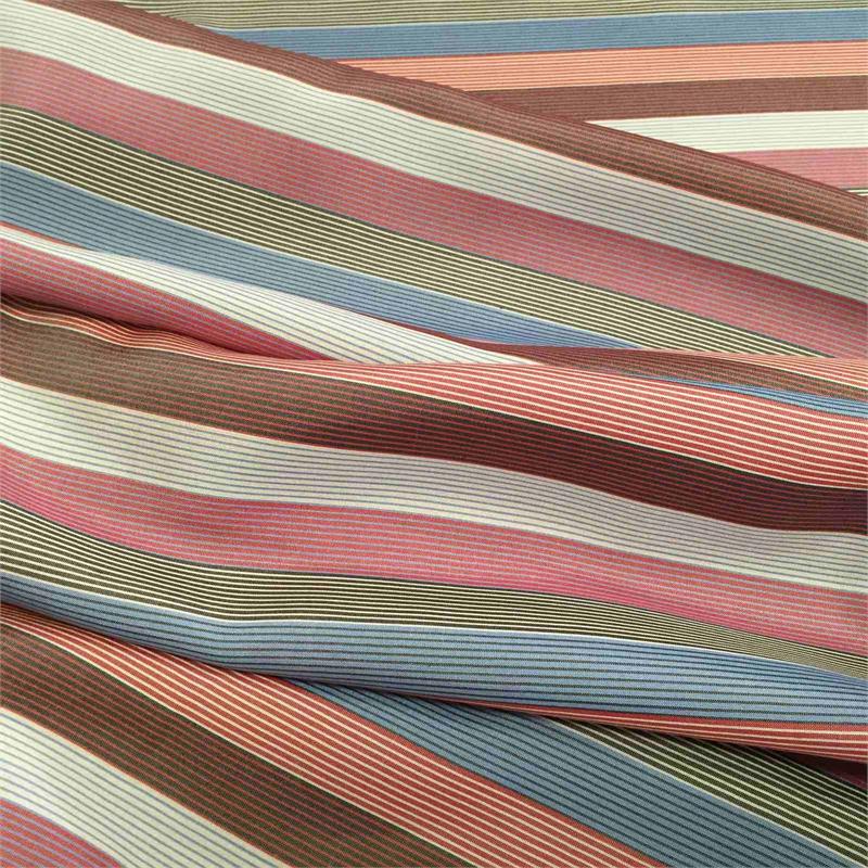 Striped Silk Shirting