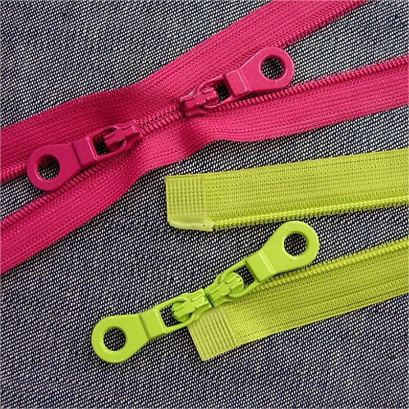 Open-End Lightweight 2-Way Slider Zip