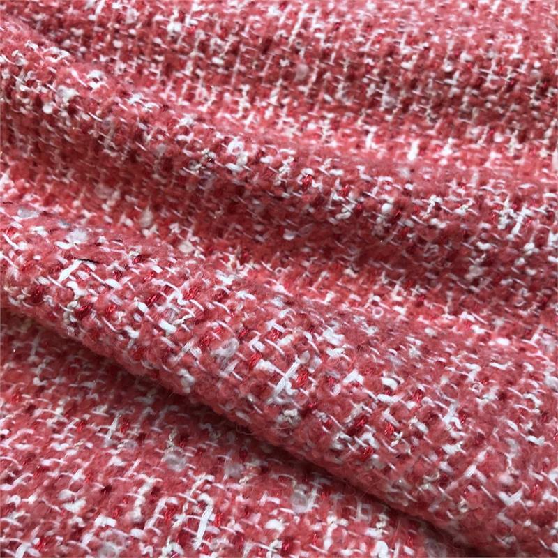 Metallic Orange Tweed