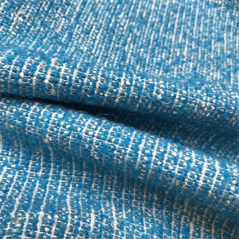 Metallic Turquoise Tweed