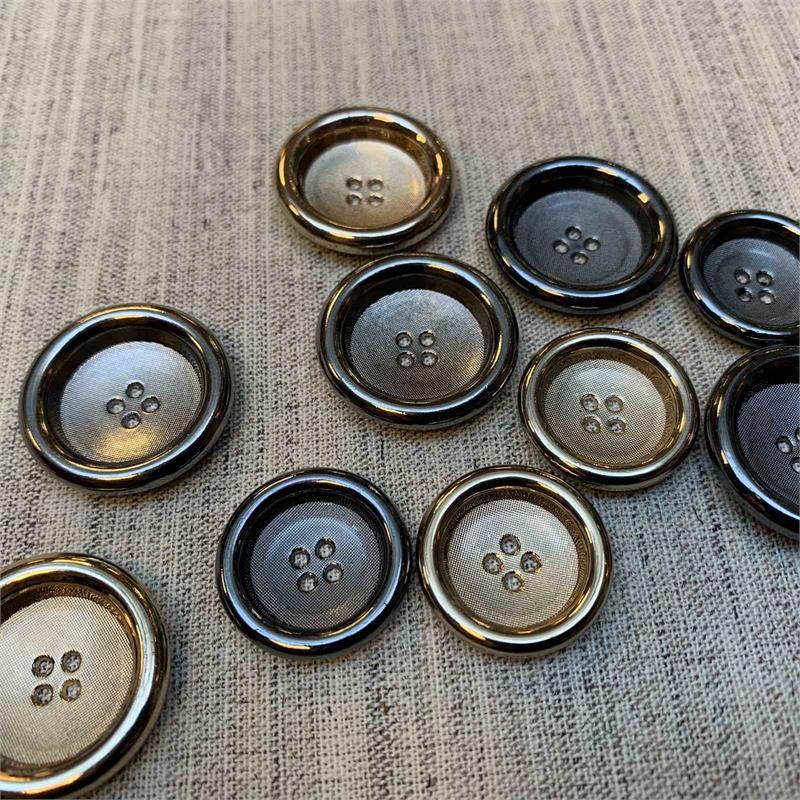 4-Hole Metal Button