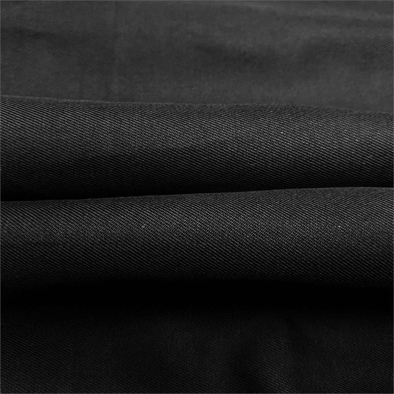 Black Twill Poplin