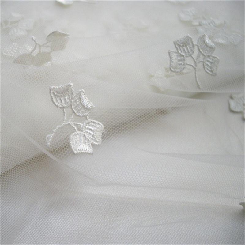 Embroidered Tulle